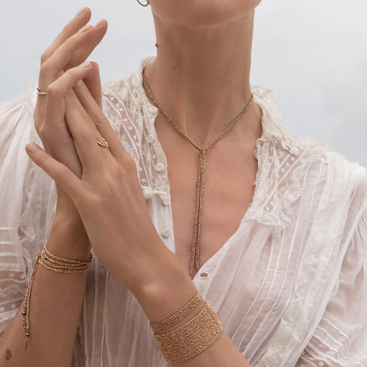 Marie Laure Chamorel Bracelet 818 - Pink Gold – Sloane Boutique